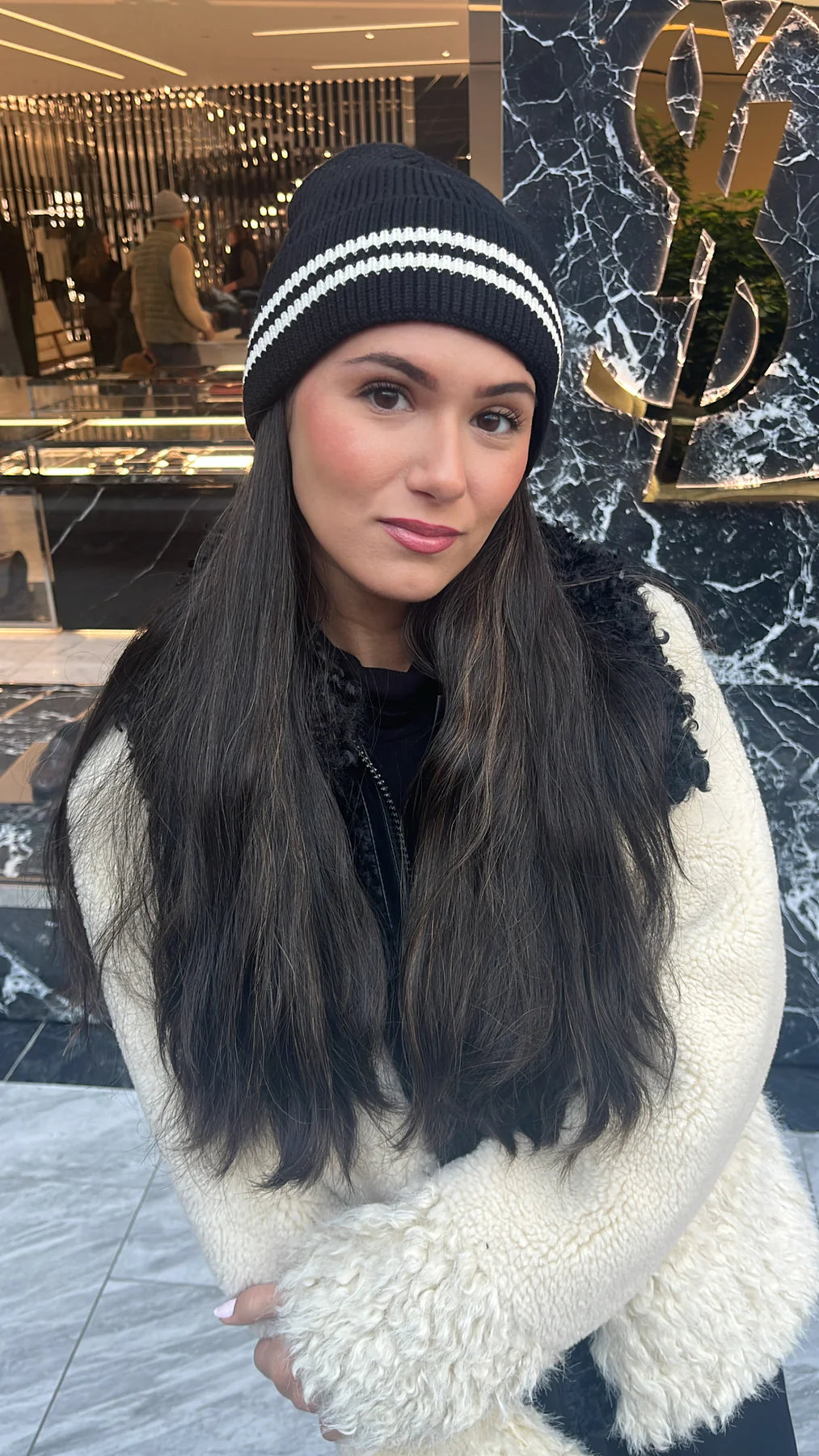 TAL NY VARSITY CUFF BEANIE – Wesley Hills Boutique